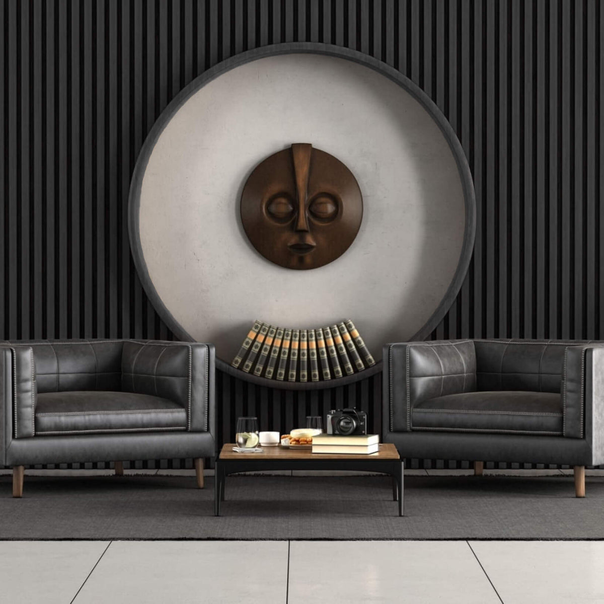 Acoustic Panel Charcoal – Aplus Materials