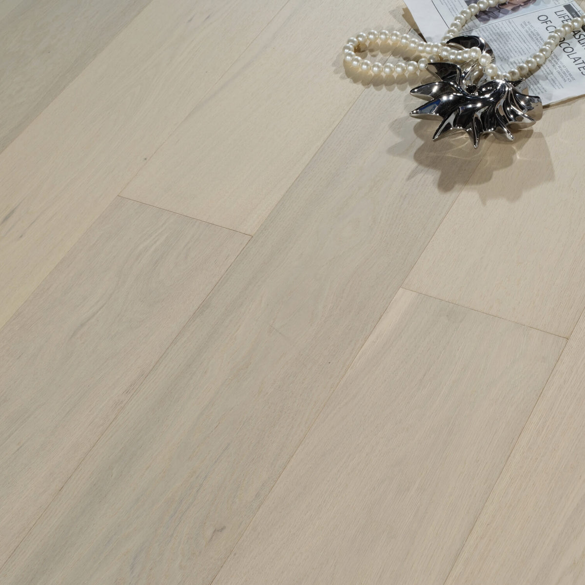 Engineered Timber Flooring - AB Grade 14mm Creme Oak PL01 – Aplus Materials