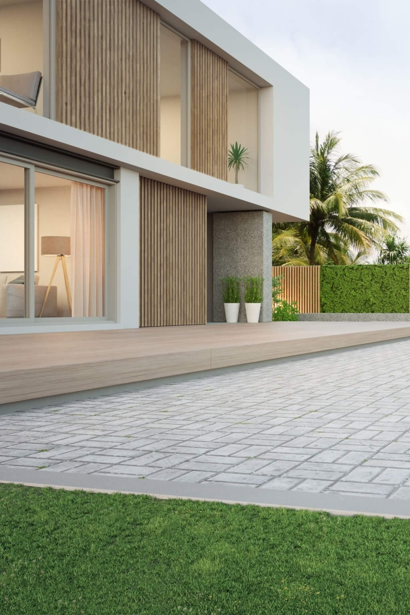 Composite Wall Cladding Teak – Aplus Materials