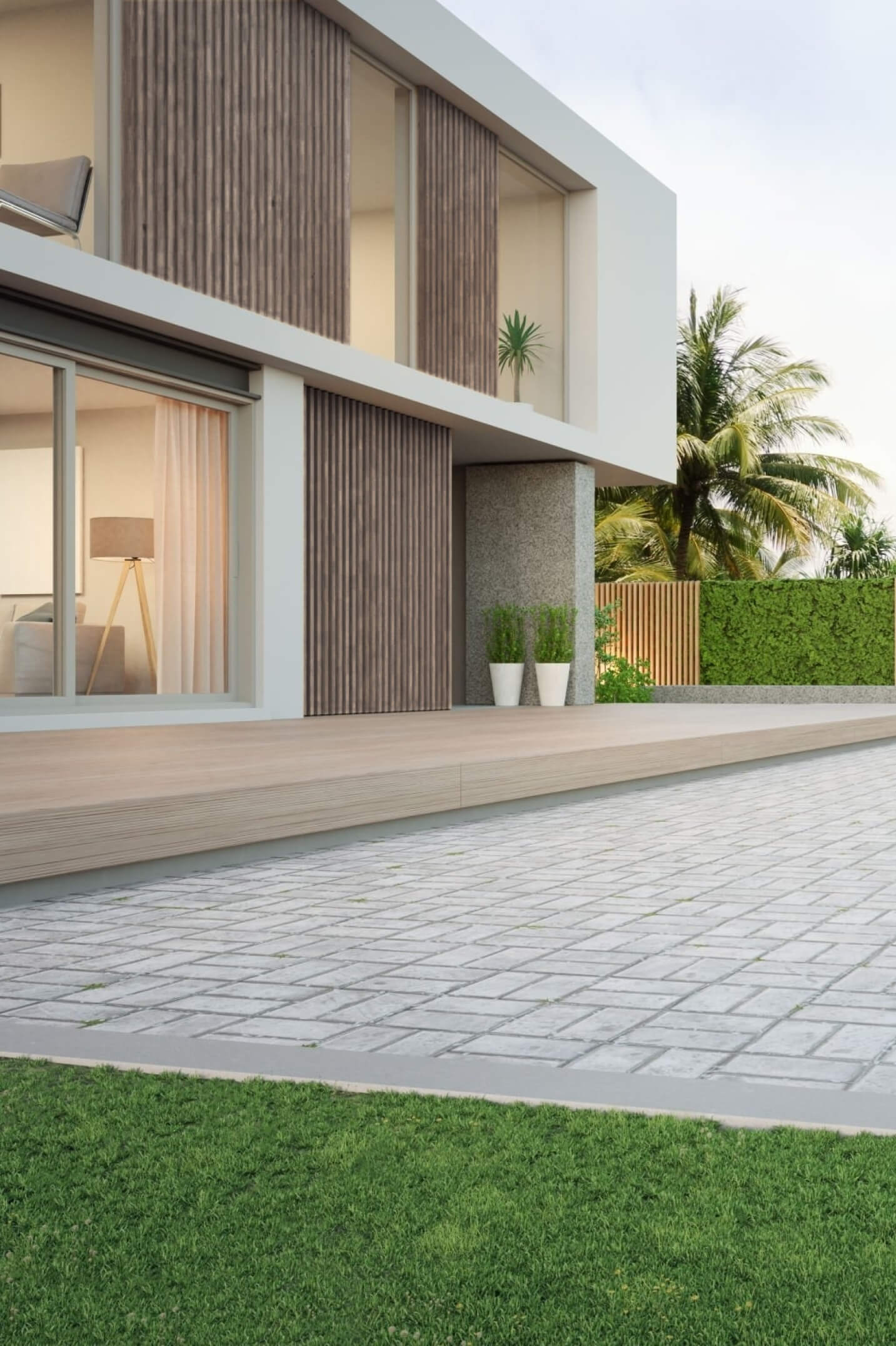 Composite Wall Cladding Walnut – Aplus Materials